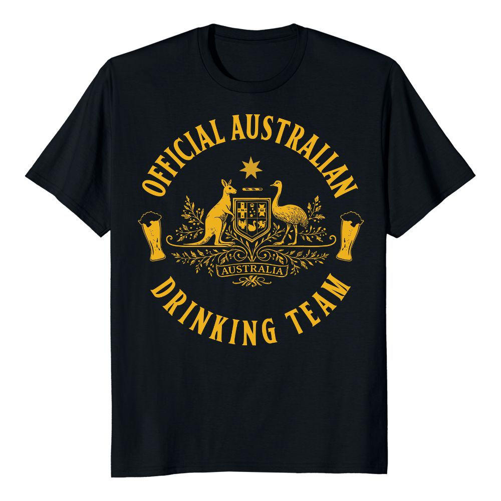 Official Aussie Drinking Team T-Shirt | CA4WD